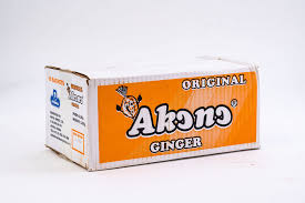 Akono Ginger Chews Box - 250g – Kovafood