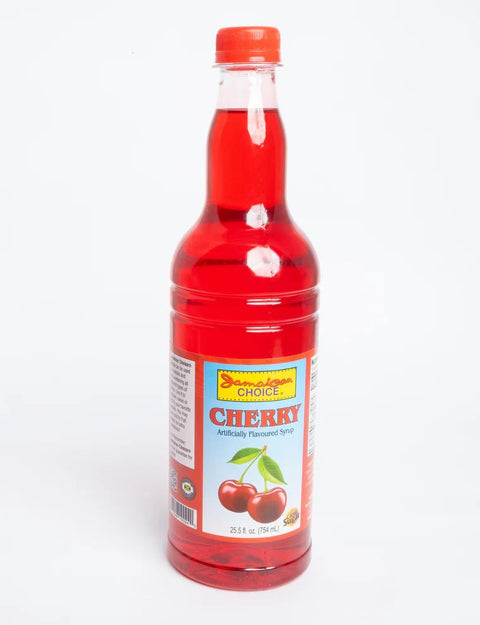 Jamaican Choice Cherry Syrup - 25.5 OZ – Kovafood